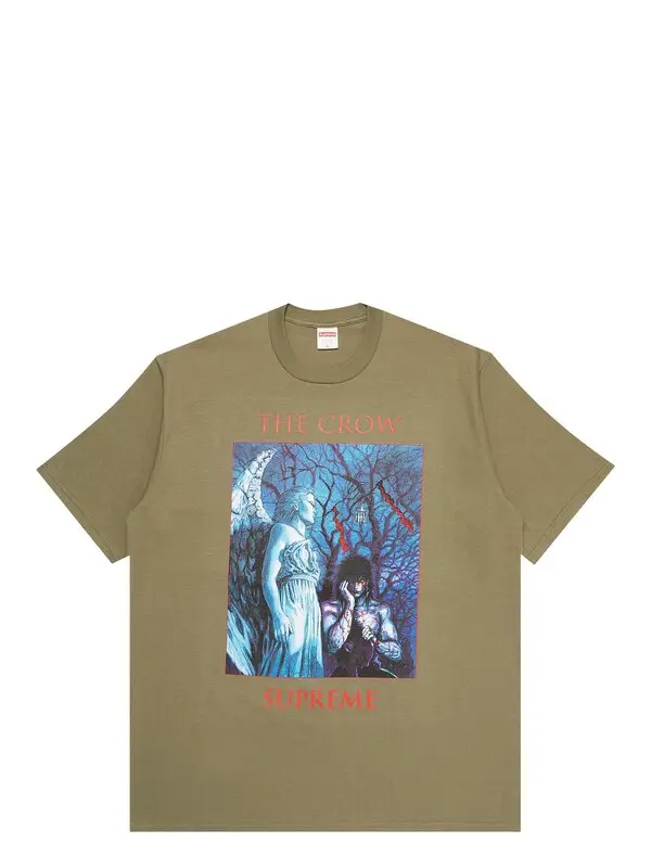 Supreme X The Crow Tee 'light Olive - Green