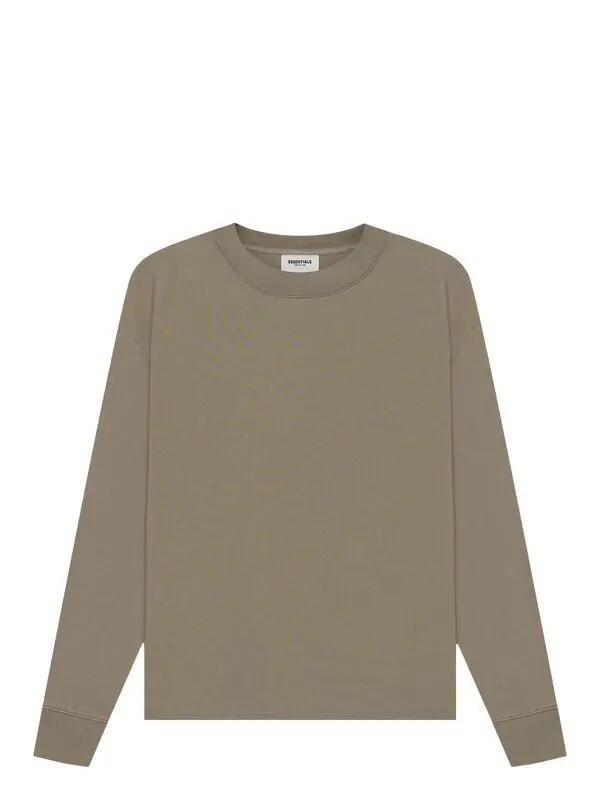 Fear Of God Long-sleeve Tee 'taupe - Tan