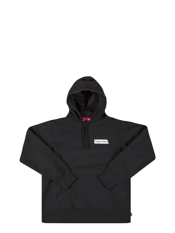 Supreme Stop Crying Hooded Sweatshirt - Black