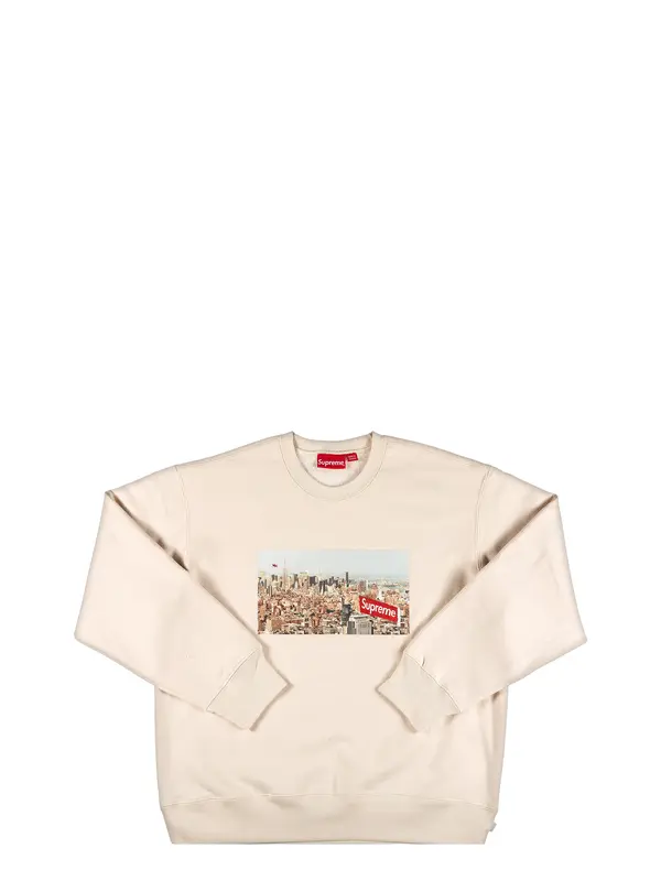 Supreme Aerial Crewneck - Cream