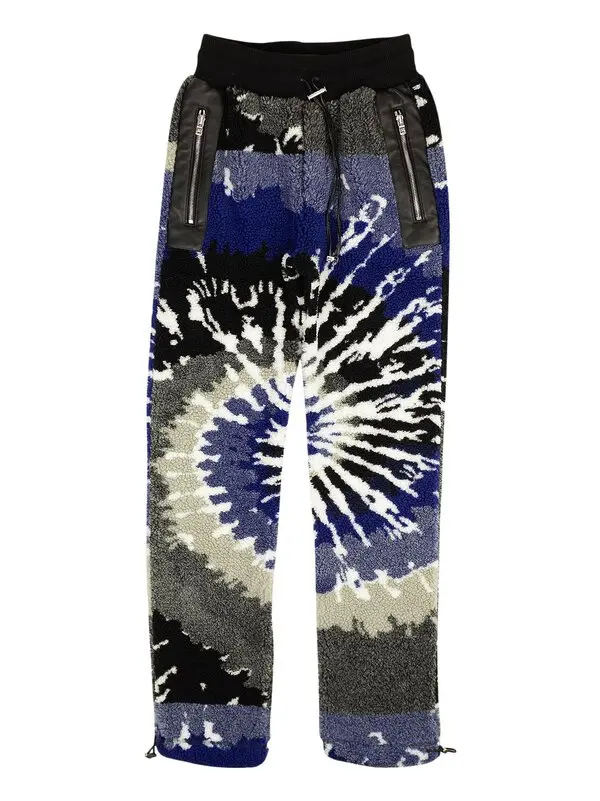 Amiri Tie Dye Track Pant - Blue