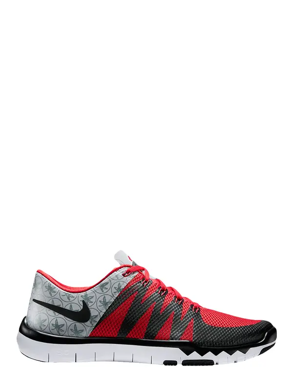 Nike Free Trainer 5.0 V6 Ohio State Buckeyes Sneakers - Red