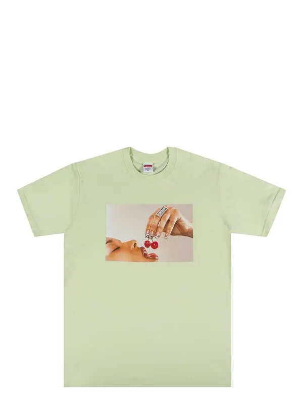 Supreme Cherries Tee 'pale Mint - Green