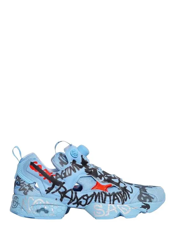 REEBOK Vetements X Instapump Fury 'graffiti 2.0' Sneakers - Blue