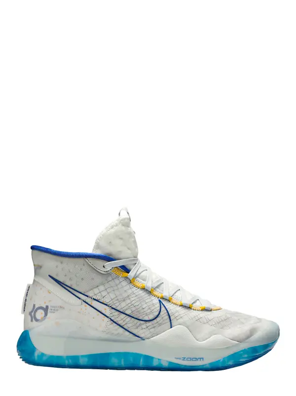 Nike Zoom Kd 12 'warriors Home' Sneakers - White