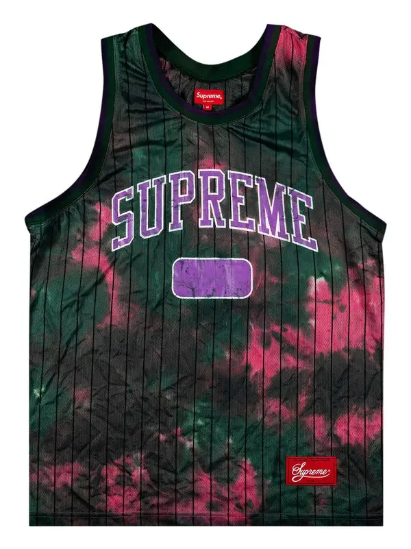Supreme Dyed Basketball Jersey - Green