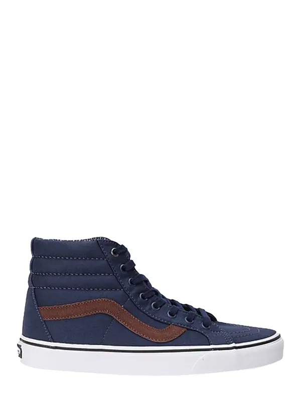 VANS Sk8-hi Reissue Cord & Plaid Sneakers - Blue