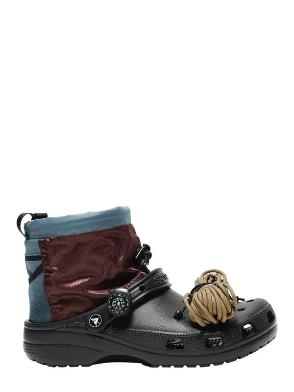 CROCS Nicole Mclaughlin X Classic Clog Survival Kit - Black