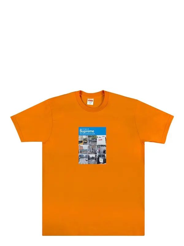 Supreme Verify Tee - Orange