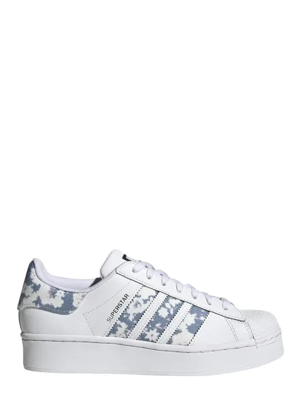 Adidas Superstar Bold 'dreamy Floral' Sneakers - White