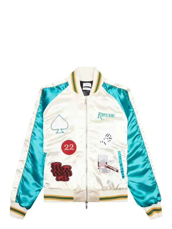 Rhude Smoking Jacket - White