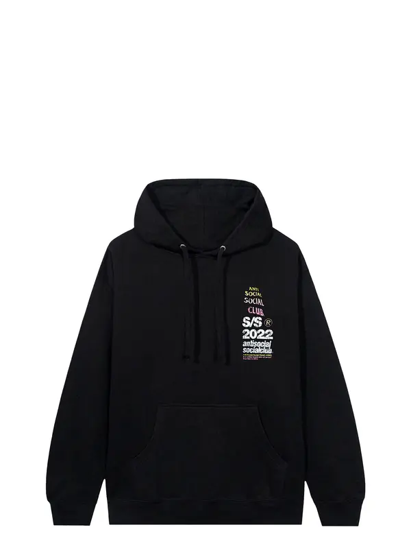ANTI SOCIAL SOCIAL CLUB Link In Bio Hoodie - Black