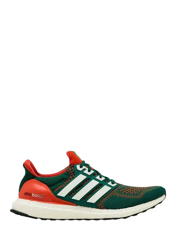 Adidas Ultraboost 1.0 'miami Hurricanes' Athletic Sneakers - Green