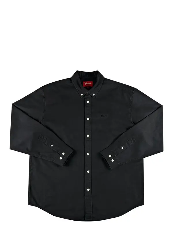 Supreme Small Box Twill Shirt - Black