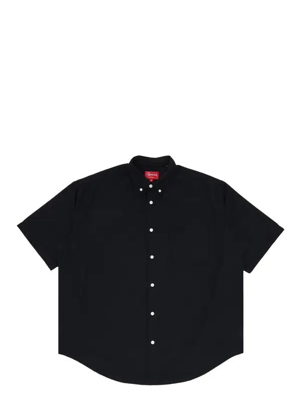 Supreme Loose Fit Oxford Shirt - Black