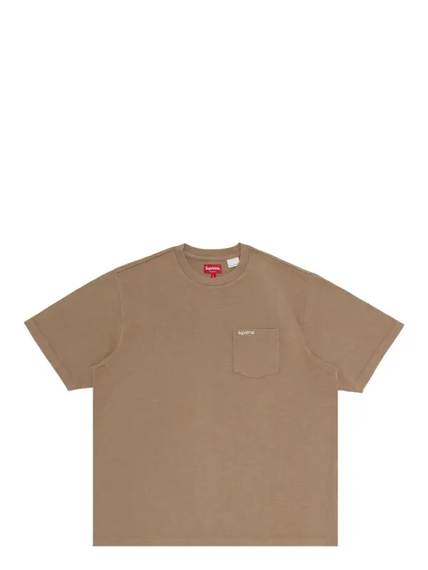 Supreme Short-sleeve Pocket T-shirt - Tan