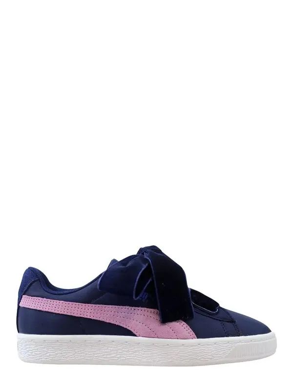 PUMA Basket Heart Nylon Sneakers - Blue