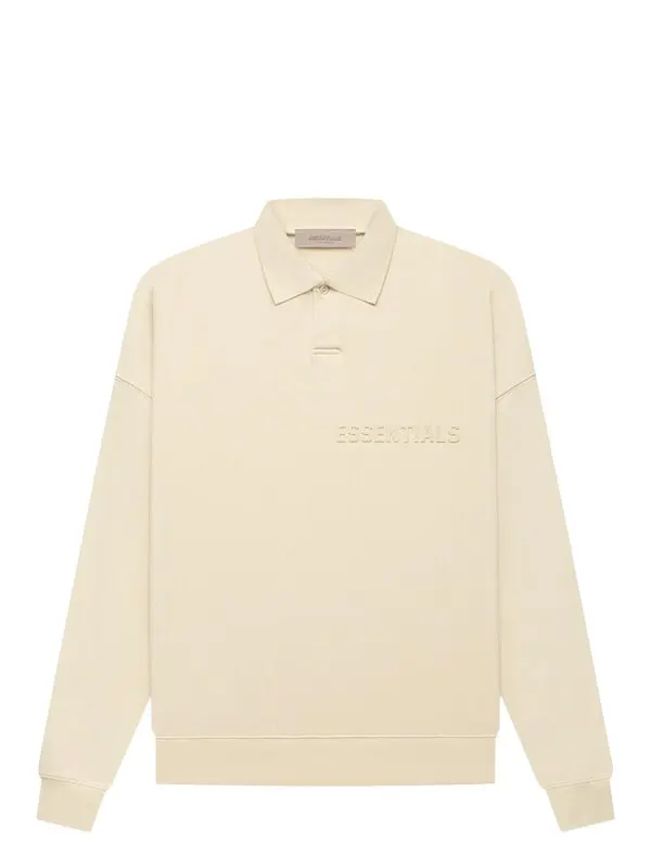 Fear Of God Long-sleeve Polo - Cream