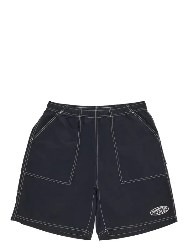 Supreme Nylon Painter Short - Black