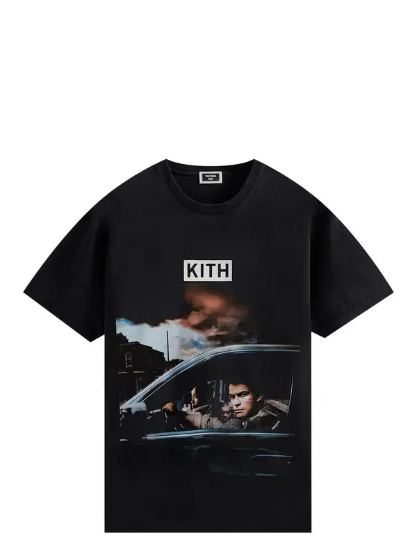 Kith For The Wire Rules Change Vintage Tee - Black