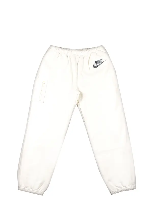 Supreme X Nike Cargo Sweatpant - White