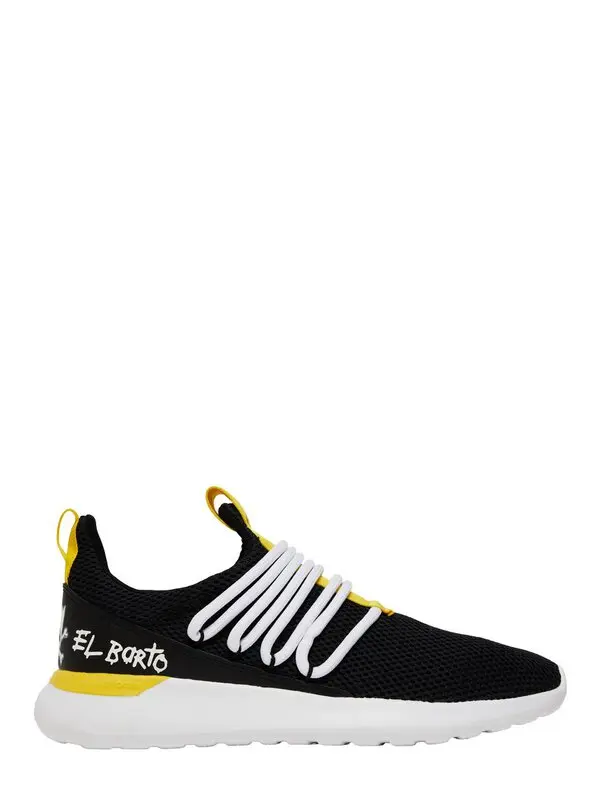 Adidas The Simpsons X Lite Racer Adapt 3.0 'el Barto' Sneakers - Black