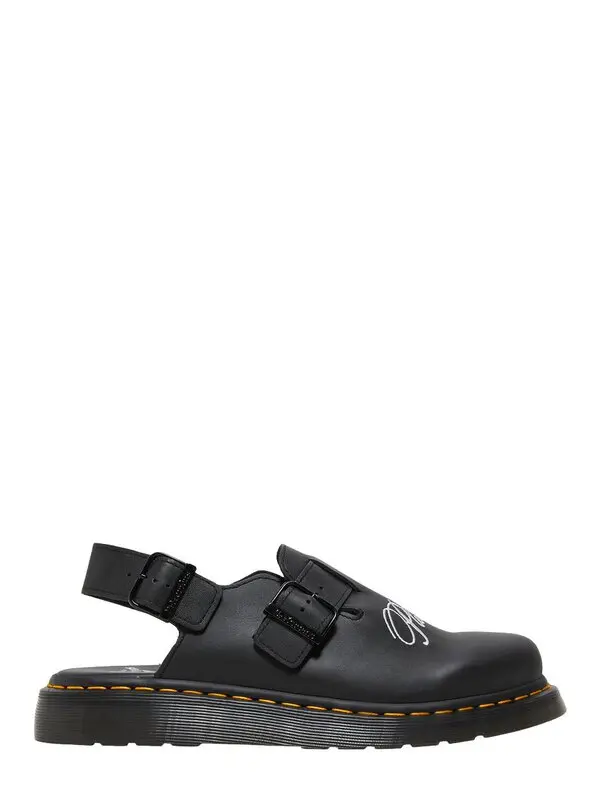 Dr. Martens Pleasures X Jorge Leather Mule - Black