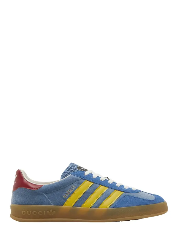 Adidas Gucci X Gazelle Suede Sneakers - Blue