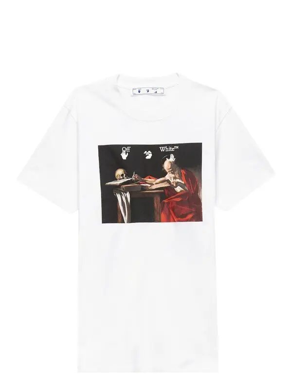 Off-White Caravaggio Slim Tee - White