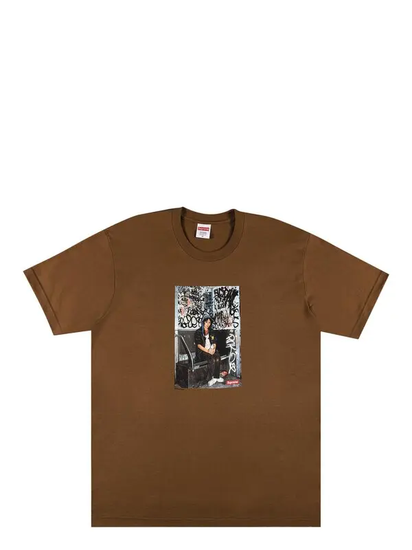 Supreme X Lady Pink Tee - Brown