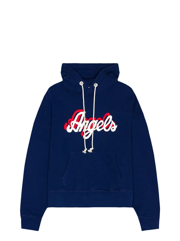 Palm Angels Angels Hoody - Blue