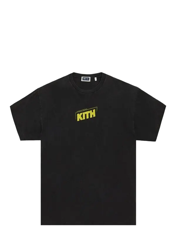 Kith For Star Wars Credits Vintage Tee - Black