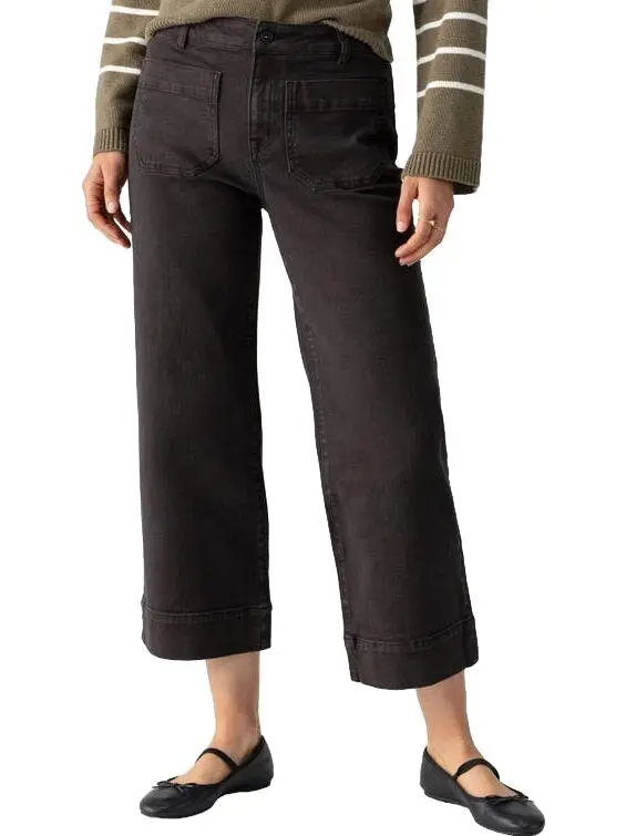 Sanctuary Marine Crop Denim Pants - Obsd
