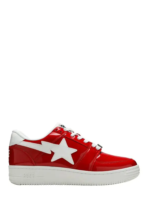 A BATHING APE Sta Low M2 Sneakers - Red