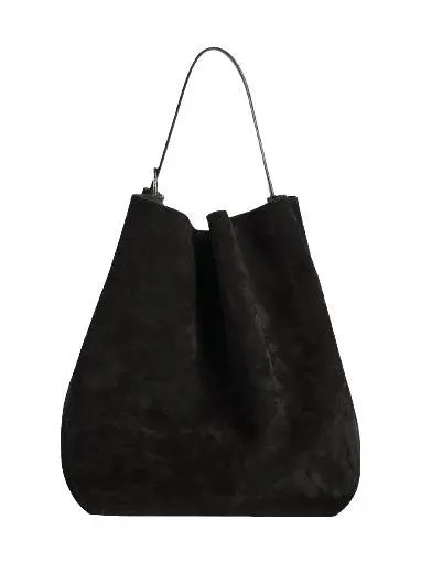 TOTEME Suede Tote Bag - Espresso