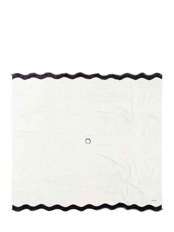 BUSINESS & PLEASURE Beach Blanket In White - Riviera White