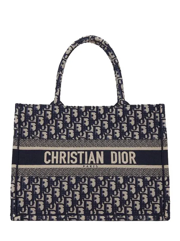 Dior Book Tote Bag - Black