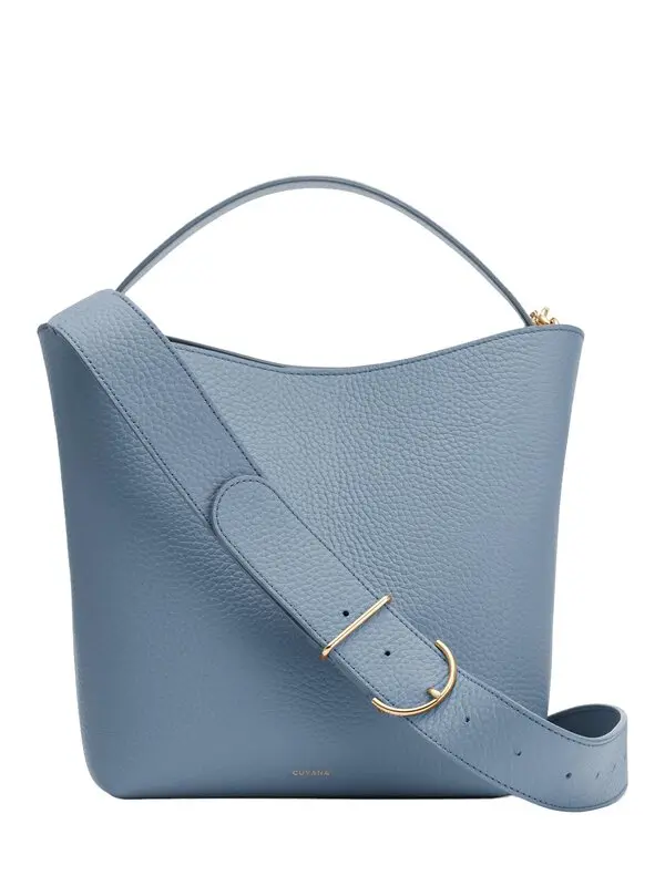 Cuyana Linea Bucket Bag - Azure