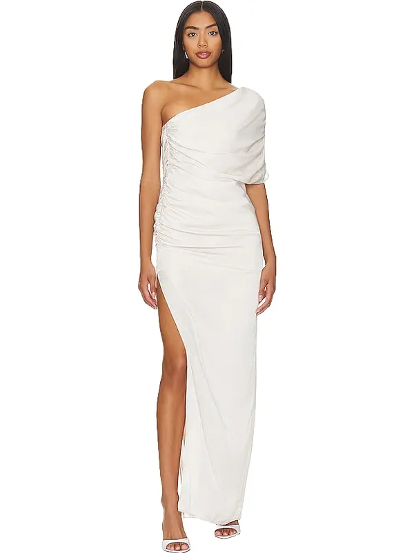 LOVERS AND FRIENDS Hayden Gown - Champagne Beige