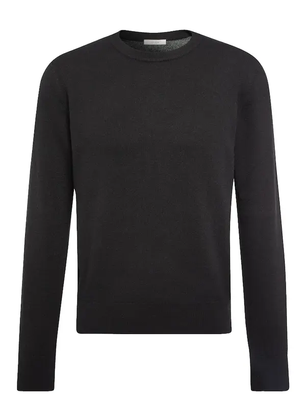 THE ROW Benji Cashmere Sweater - Black