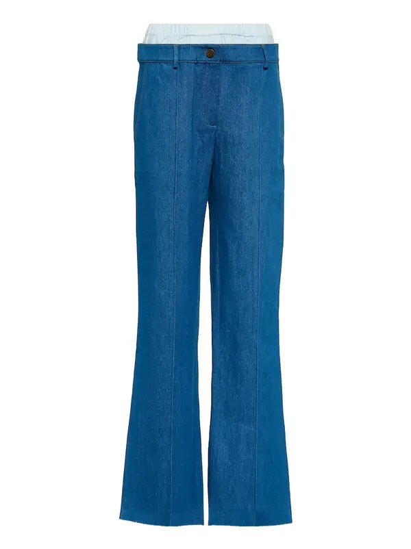 AYA MUSE Cosa High-rise Jeans - Blue