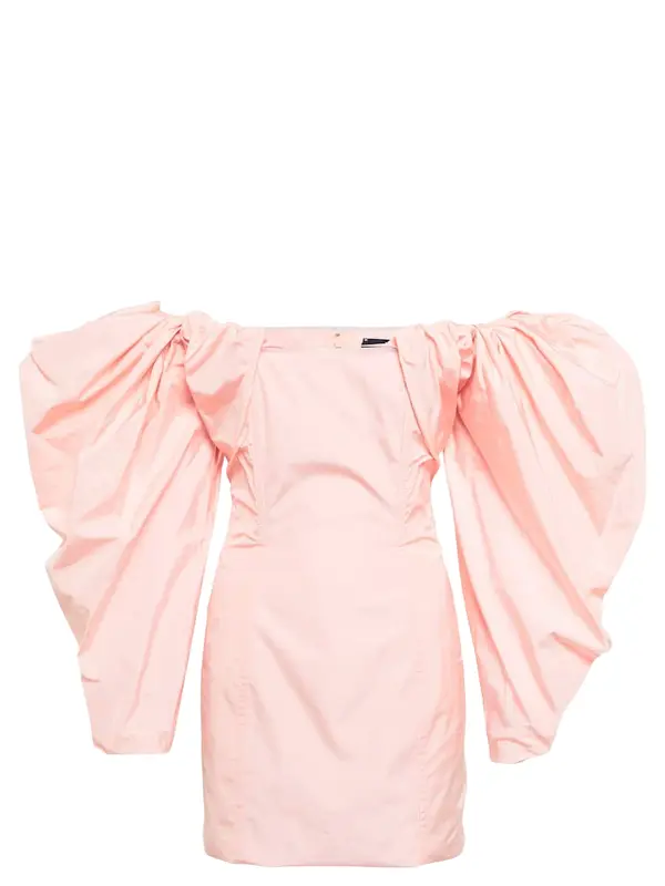 Jacquemus La Robe Taffetas Minidress - Pink