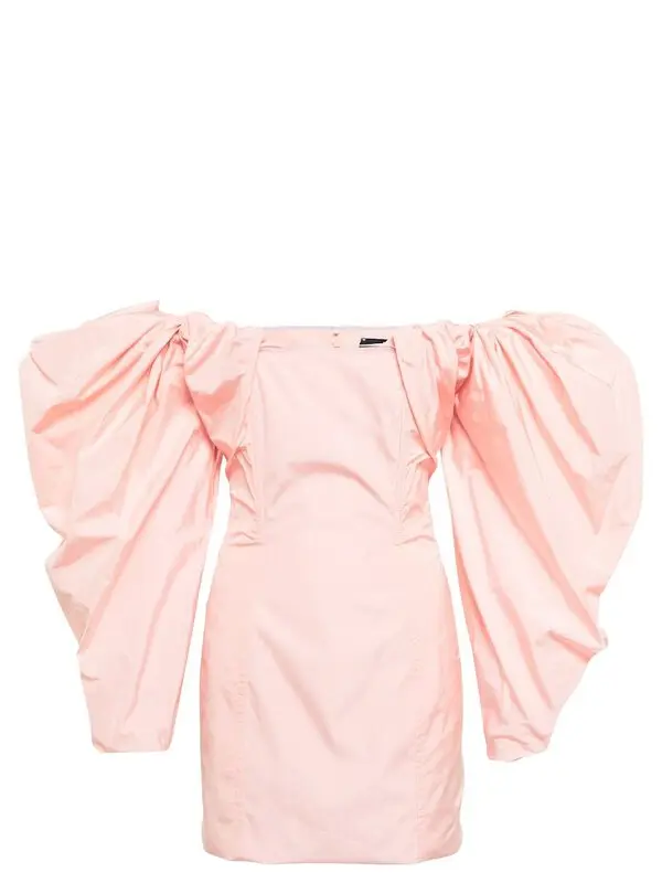 Jacquemus La Robe Taffetas Minidress - Pink