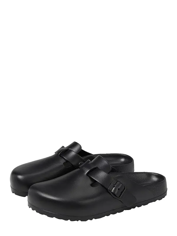 BIRKENSTOCK Boston Eva Clogs - Black