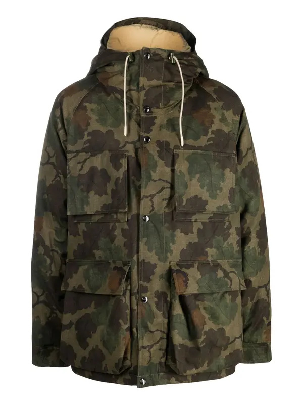 Woolrich Mitchell Camouflage-pattern Parka - Green
