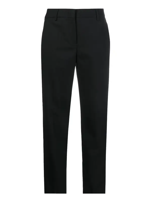 Paul Smith Tailored Tapered-leg Trousers - Black