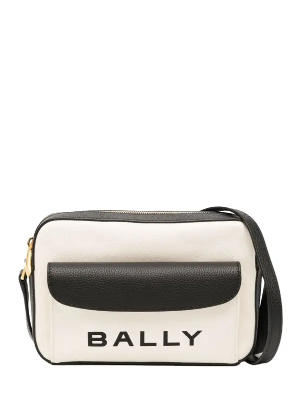 Bally Bar Daniel Logo-print Crossbody Bag - Brown