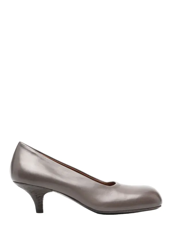 Marsèll 50mm Tillo Leather Pumps - Grey