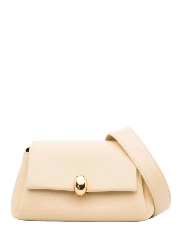 JIL SANDER Leather Shoulder Bag - Yellow