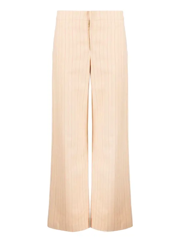 Isabel Marant Scarly Tailored Trousers - Yellow